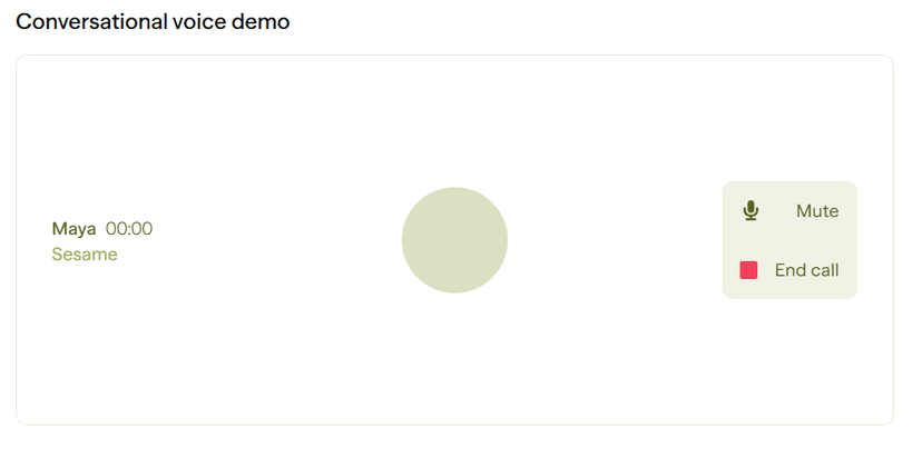 세사미 AI: 불쾌한 골짜기를 넘어선 자연스러운 인간의 목소리